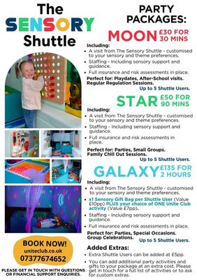 Sensory Shuttle | Unite Club